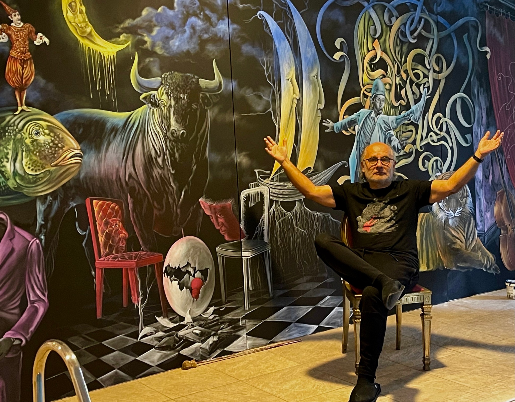 Fallece Jull, el artista que trajo a Ibiza su imaginación desbordante y ...