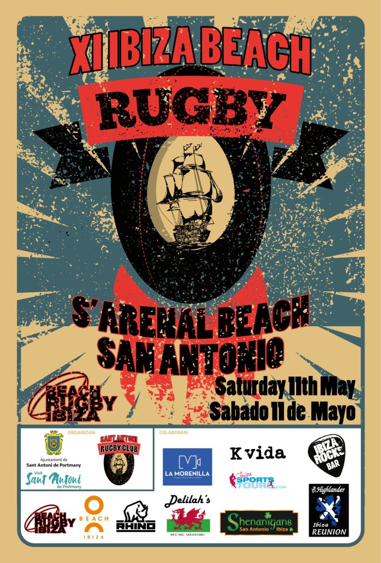 Sant Antoni acoge este sábado el Campeonato Ibiza Beach Rugby Festival ...