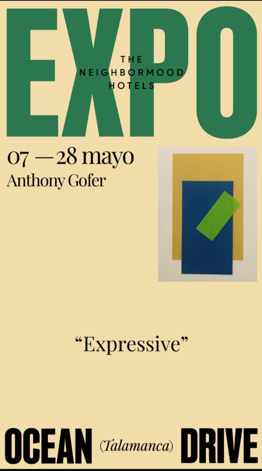 'Expressive': tonalidades y geometría en la nueva exposición del artista Anthony Gofer - Noudiari.es