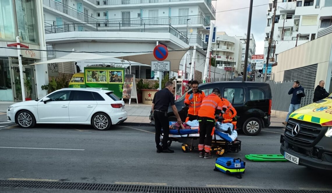 Atropello en el puerto de Sant Antoni - Noudiari.es
